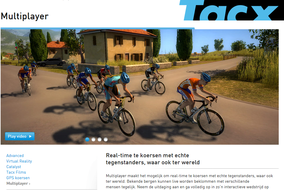 Fiets zoekt gebruikers van Tacx VR-trainers | Fiets.nl - Race en MTB ...