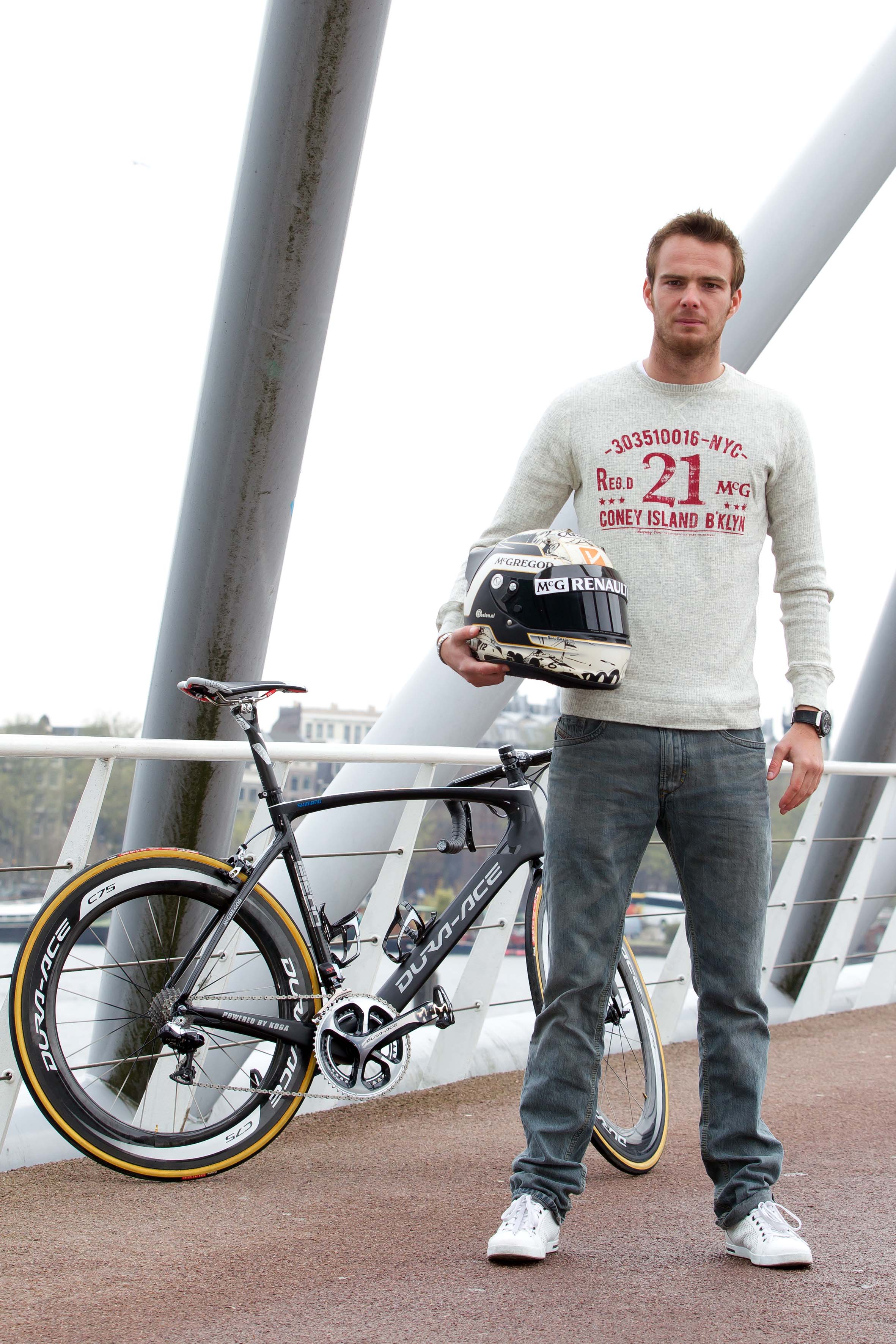Fiets: Dura Ace Koga van Giedo van der Garde Fiets: Dura Ace Koga van Giedo van der Garde