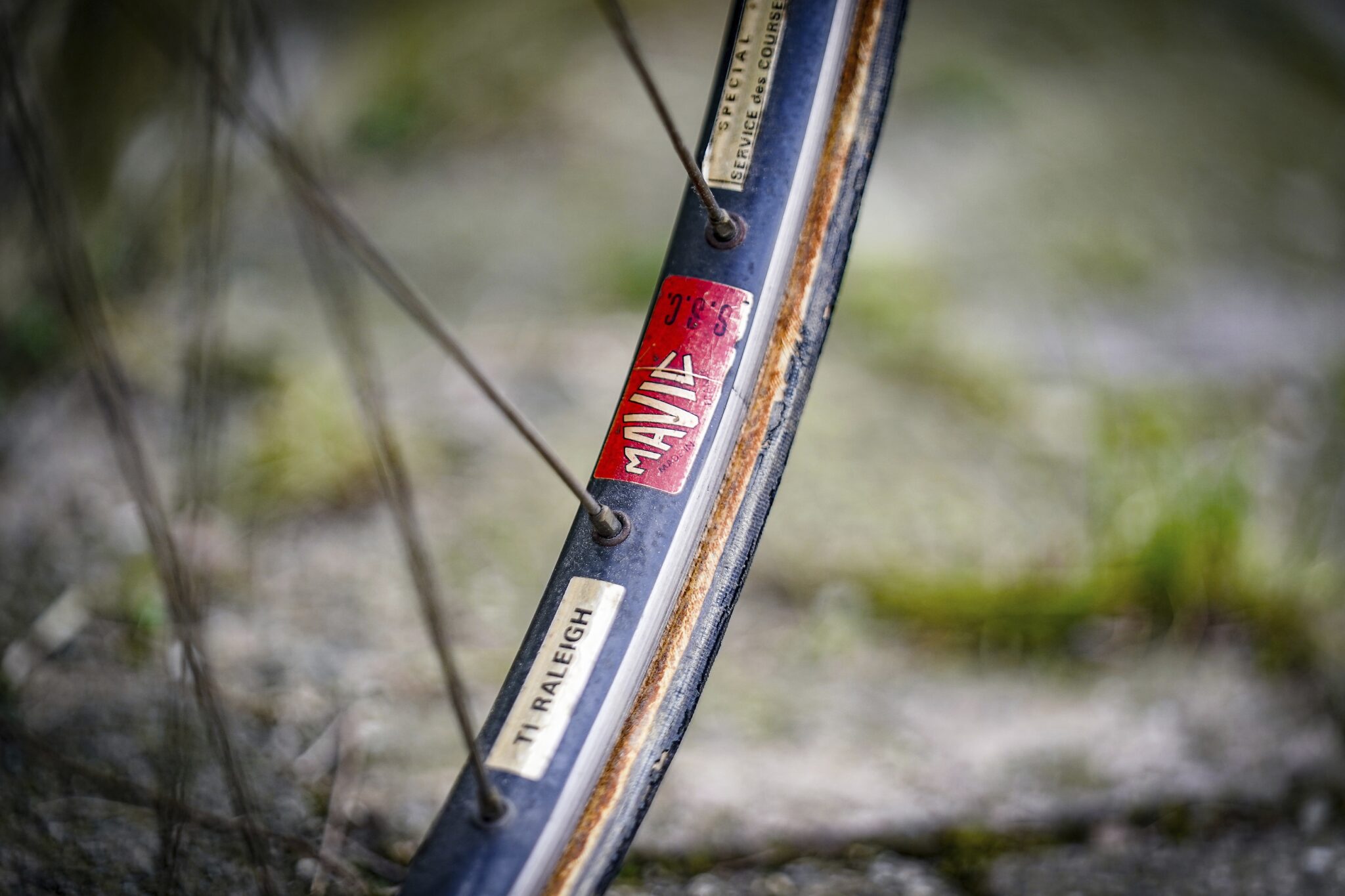 De Raleigh-fiets van Bert Oosterbosch: 'Mijn beroep? Hardrijder'