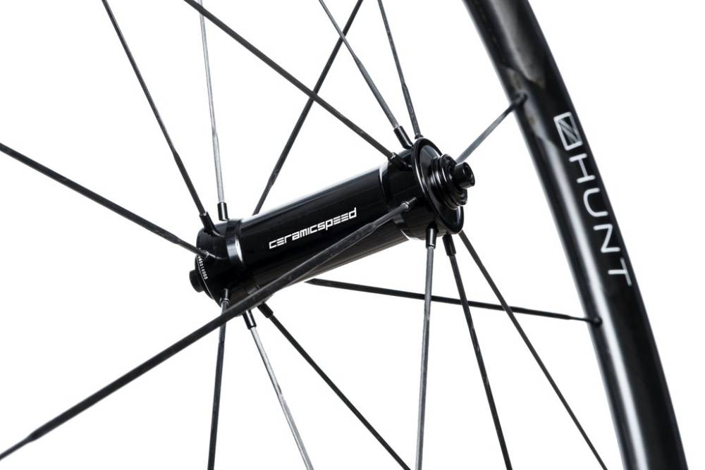 Nieuw: Hunt UD 36 wielen met carbon spaken | Fiets.nl - Race en MTB website