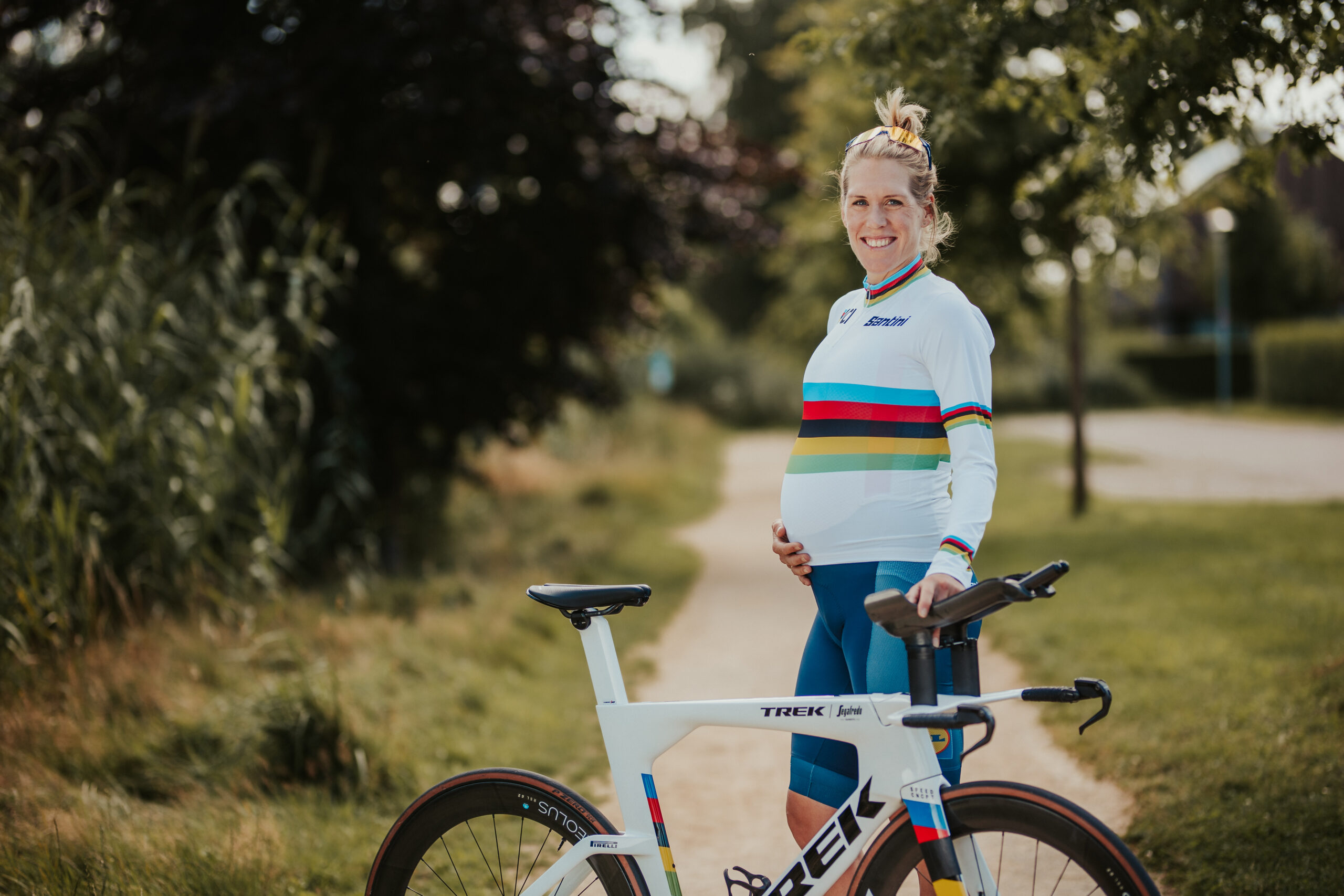Ellen van Dijk openhartig over fietsen tijdens zwangerschap