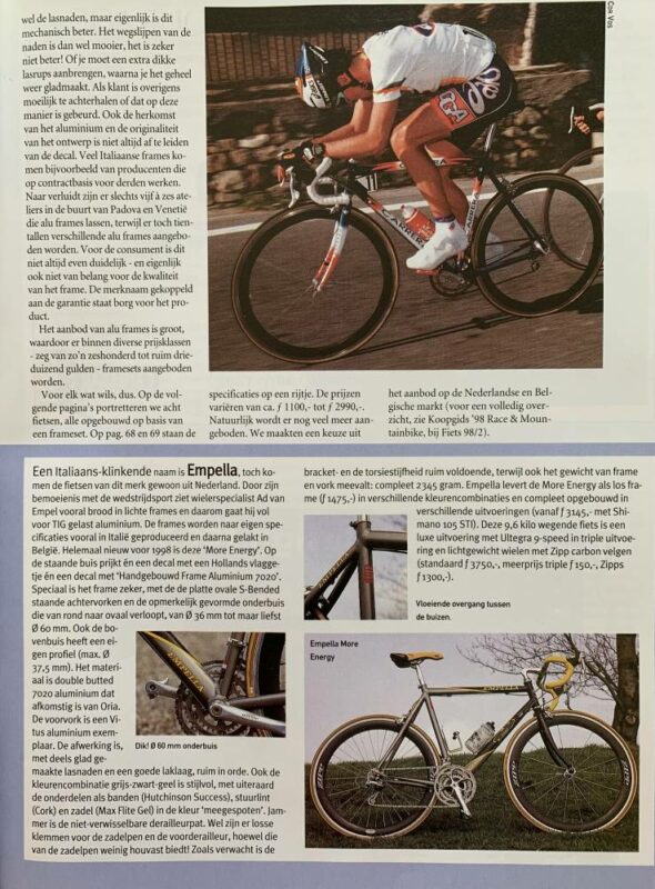 40 jaar Fiets magazine, wat was het nieuws in 1998? | Fiets.nl - Race ...