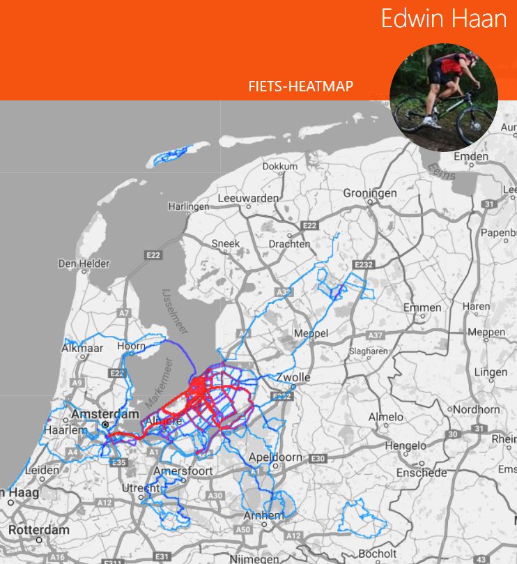 Strava heatmap update | Fiets.nl - Race en MTB website